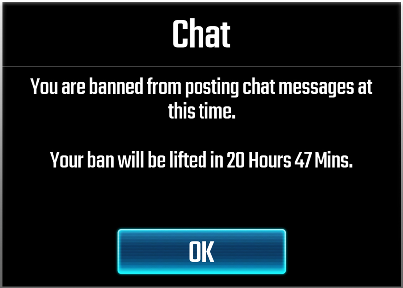 Chat and Profile Bans – Sniper Strike Help and Support